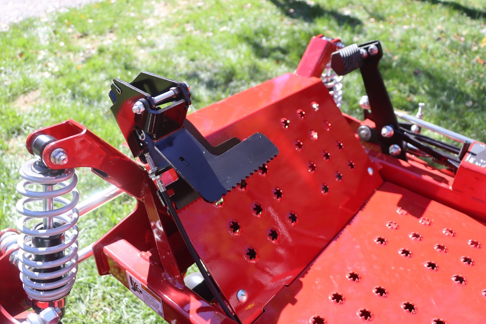 41U2M50-5L-A12 GrassFlap® brand chute blocker Steel Blocker Plate and